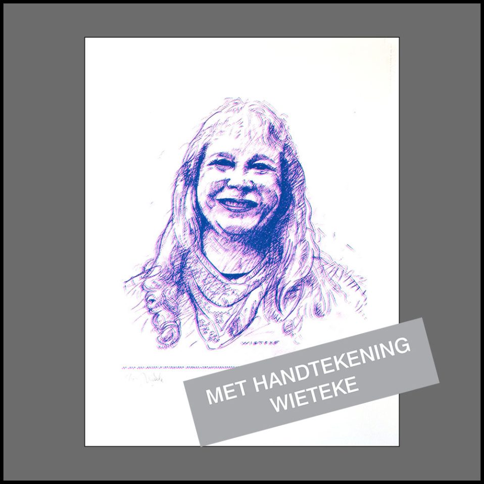 Portret Wieteke van Dort – Marcello's Art Factory First Floor